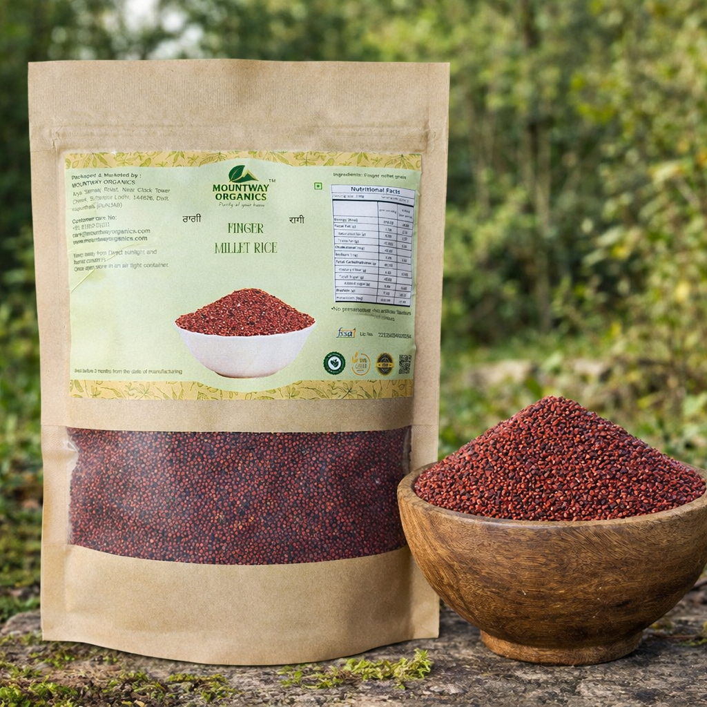 Finger Millet (Ragi) – Mountway Organics